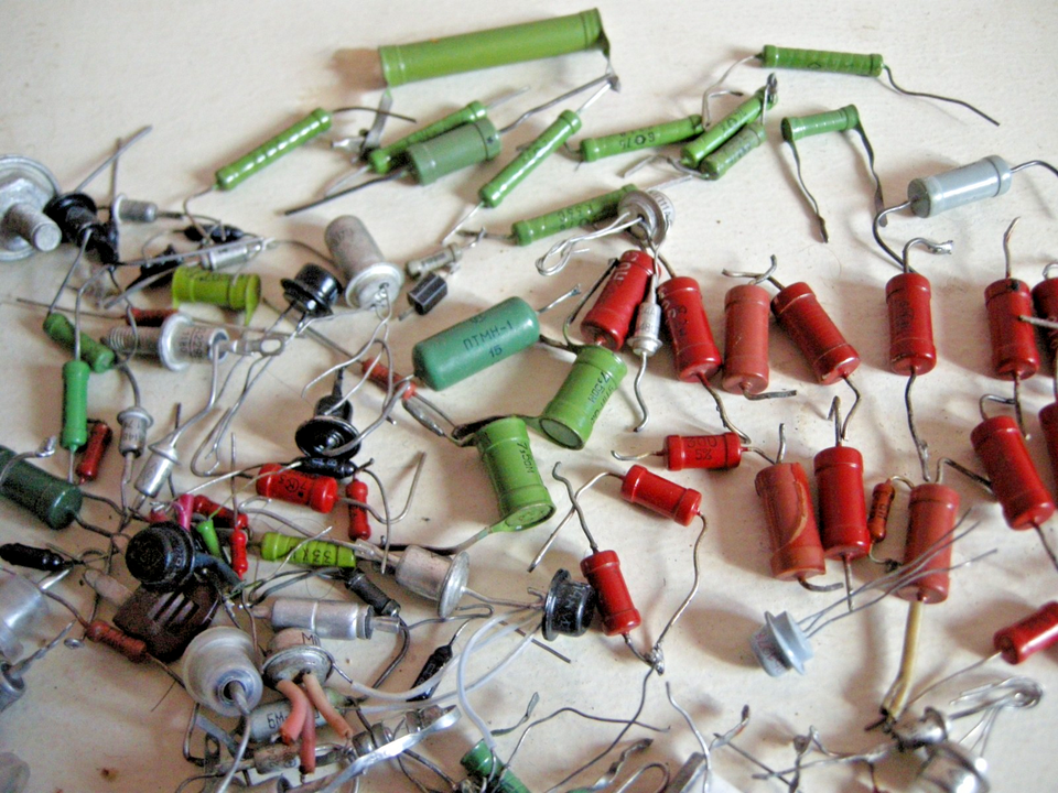 Lot Vintage Soviet radio components Resistors Era USSR Electronics ...