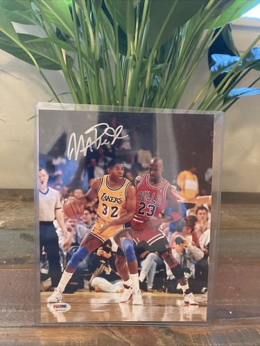 Autographed Picture By Magic Johnson | eBay