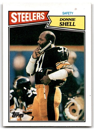 1987 Topps Donnie Shell Pittsburgh Steelers #293 | eBay