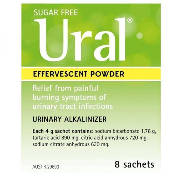 Ural Sachet Ural Effervescent Powder 28 Sachets Urinary UK | Ubuy