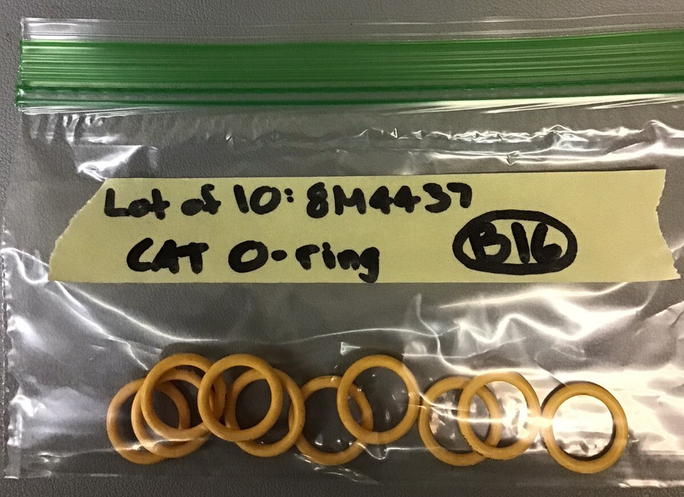 Lot Of 10: 8M4437 CAT O-ring (B16) | eBay