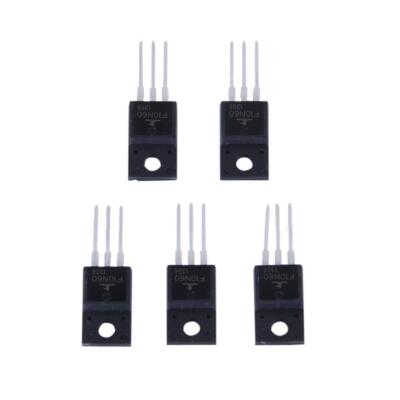 5pcs N-Channel Power MOSFET 10N60 10A 600V Package TO-220F | eBay Australia