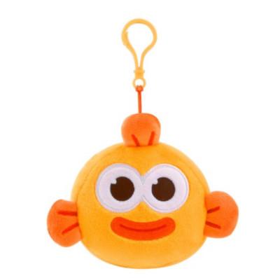 Pinkfong Shark Family Doll Key Ring Bag Hanging William Orange Color | eBay