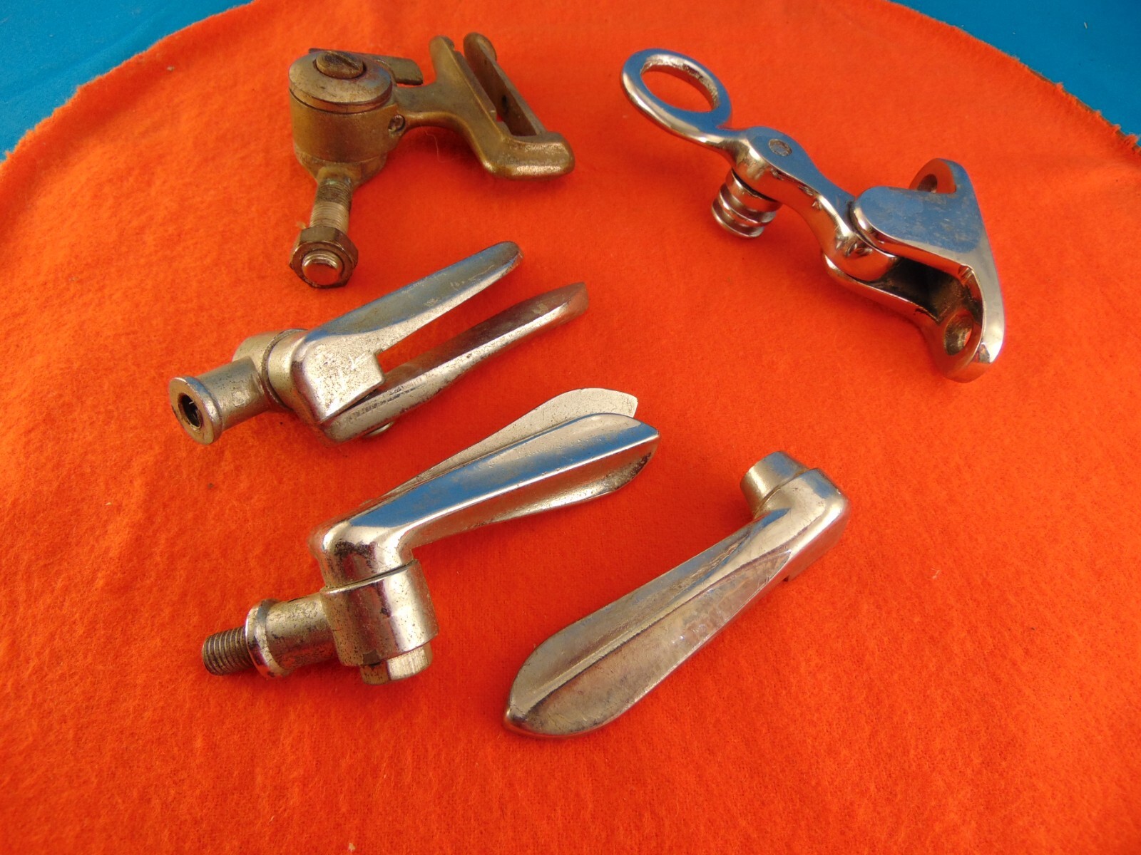 Assorted Antique Car Wind Wing Brackets Lot Application Unknown | eBay