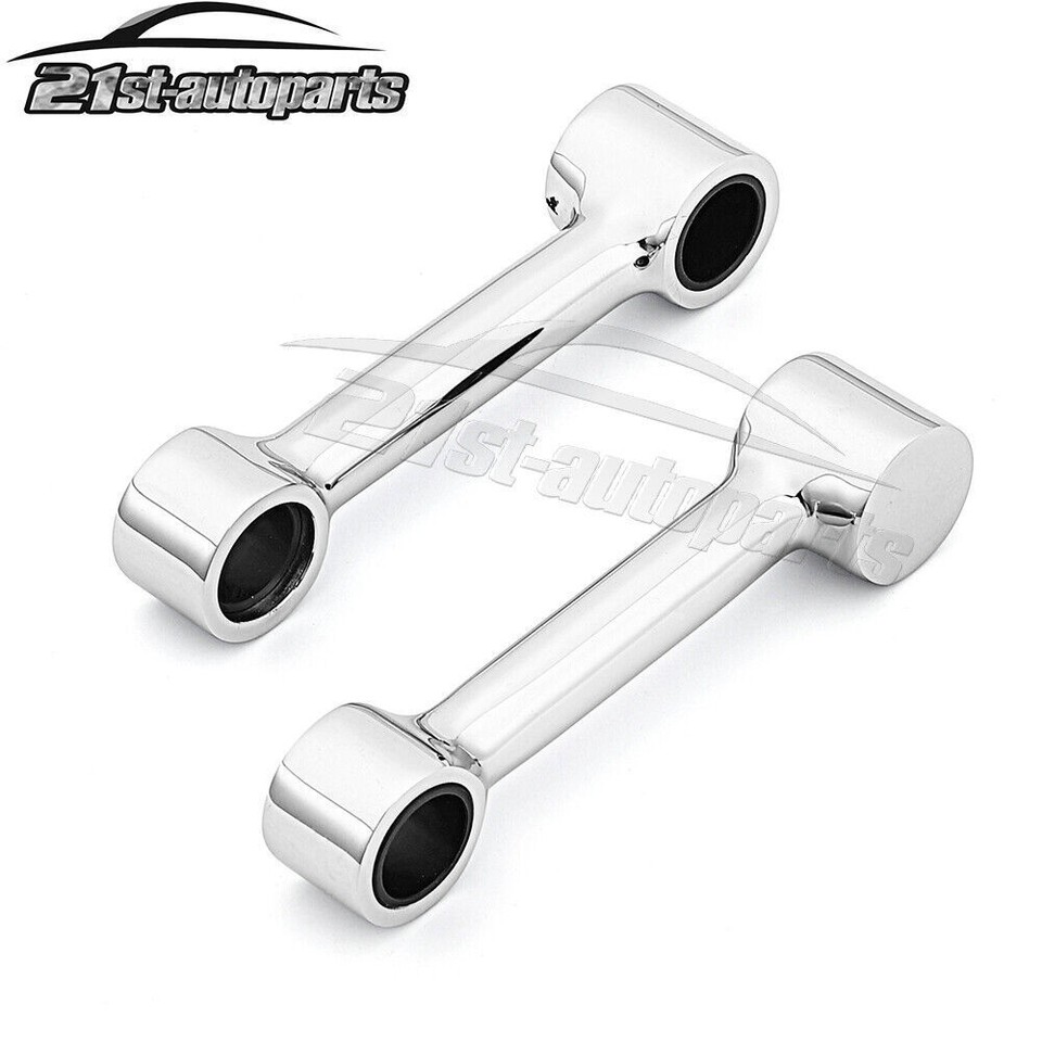 Chrome Front Fender Softail Springer Bracket Mounts For Harley 93-06 ...