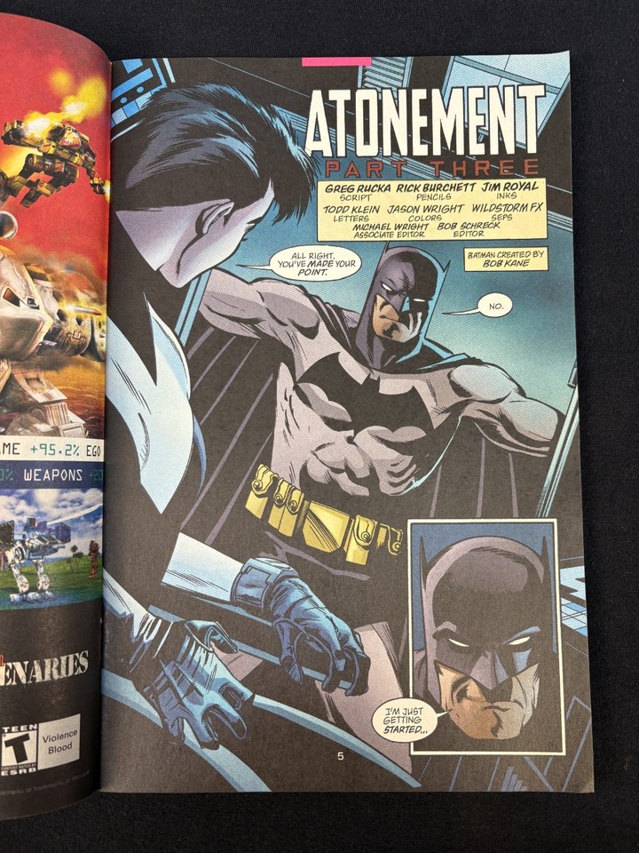 DETECTIVE COMICS NO 775 BATMAN DC COMIC BOOK DEC 2002 ART Y2K DIRECT ...