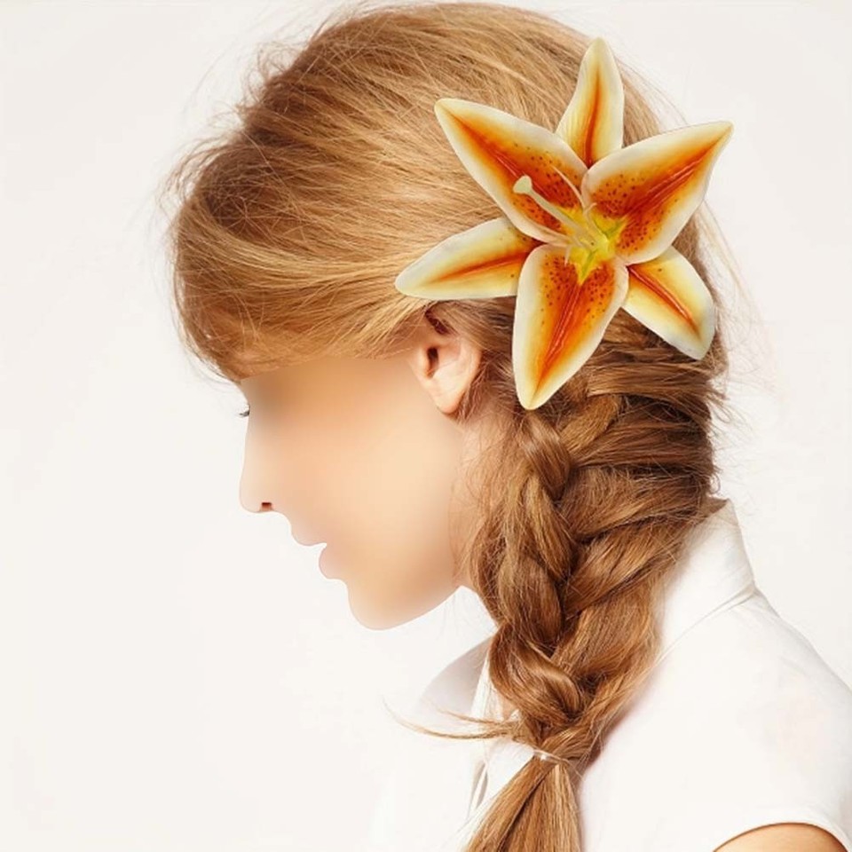 Multipurpose Flower Hair Clip Suitable for Various Hairstyles and for ...