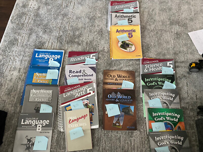 abeka 5th grade | eBay