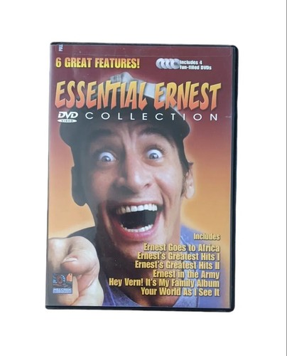Essential Ernest DVD Collection (DVD, 2006, 4-Disc Set) Jim Varney 6 ...
