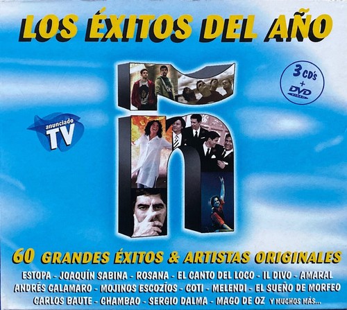 CD LOS EXITOS DEL AÑO Ñ 2005 3 CDS + DVD COMO NUEVOS ...