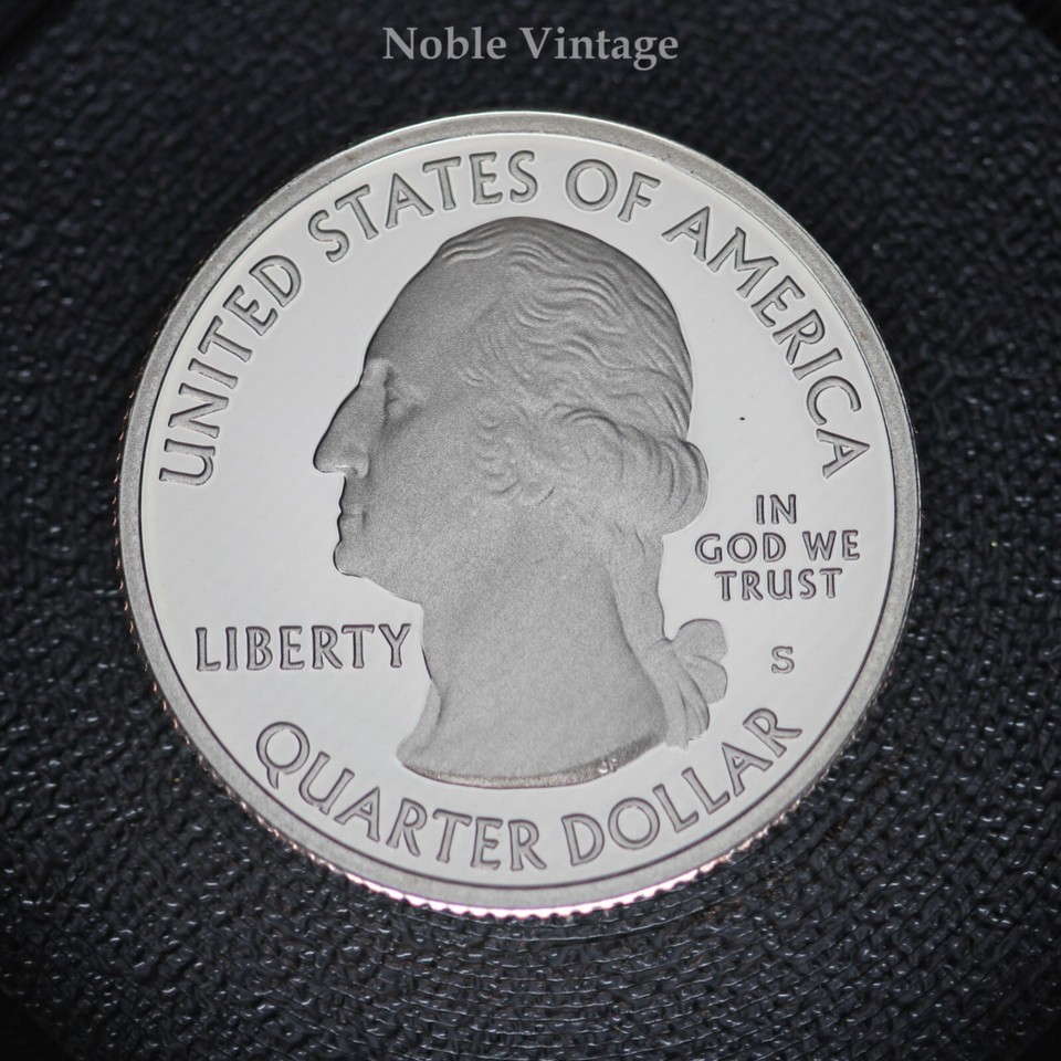 2014 S Proof Great Smoky Mountains Quarter - From a Clad Proof Set | eBay