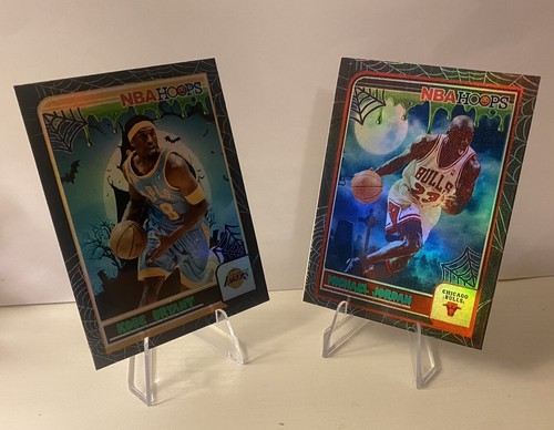 Kobe Bryant Michael Jordan 2 Card Haunted Hoops Refractor Lot | eBay