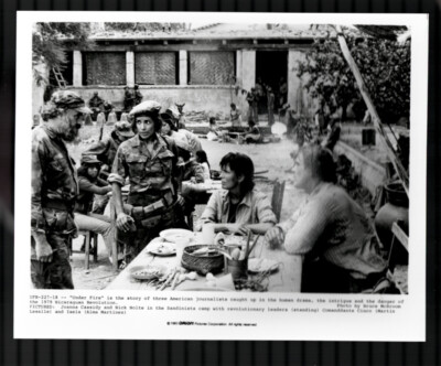 Under Fire 8"x10" Still Nick Nolte Joanna Cassidy War | eBay