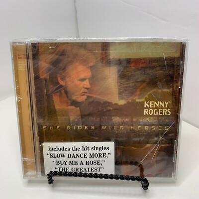 She Rides Wild Horses - Audio CD By Kenny Rogers - SEALED- 667623000420 ...