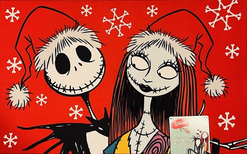 Disney Nightmare Before Christmas Accent Rug Mat 20”x32” Jack & Sally ...