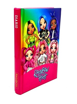 RAINBOW DIARY DIARY DIARY HIGH STANDARD SCHOOL 18X13 cm | eBay Australia