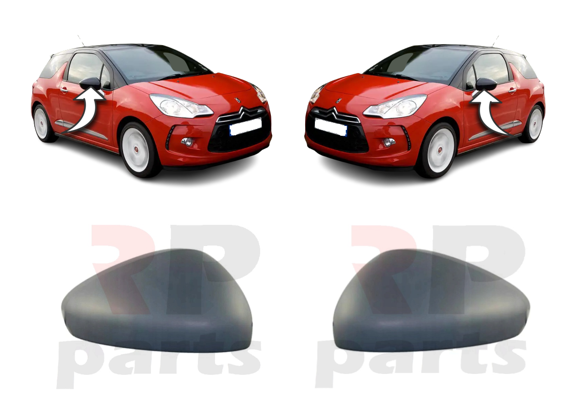 FOR CITROEN DS3 10-16 WING MIRROR COVER CAP FOR PAINTING PAIR SET | eBay UK