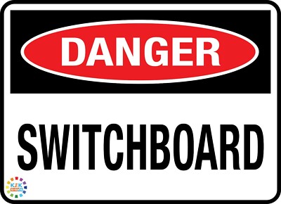 Danger Switchboard Warning Sign/Sticker in Multiple Sizes & Materials ...