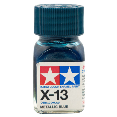 Tamiya Enamel Paint X-13 Gloss Metal Blue 10ml 80013 | eBay Australia