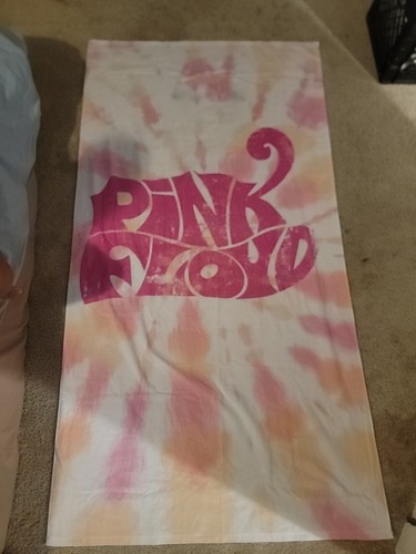 Rock With An Official Pink Floyd Beach Towel & Concert Towel 64"X34" | eBay