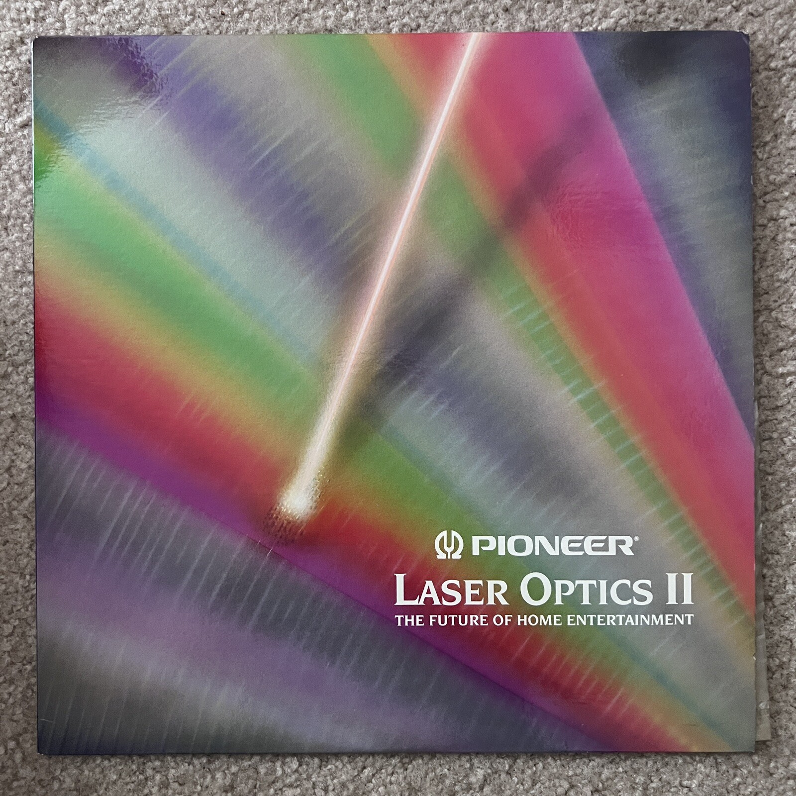 Pioneer Laser Optics II The Future Of Home Entertainment Laserdisc CAV ...