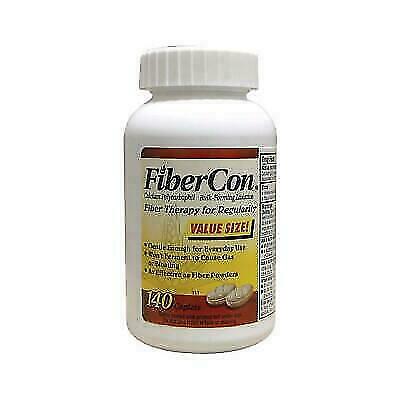 FiberCon 513655 Fiber Therapy Caplets - 140 Pieces for sale online | eBay