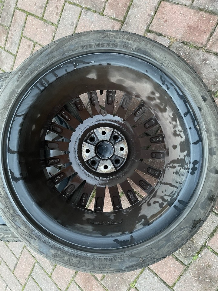 FIAT 500 LOUNGE 16" WHEEL 52014013 50927757 50927758 52057917 6.5Jx16 ...