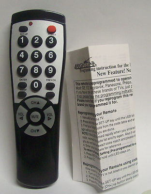 Lot of 2 Brand New BrightStar Bright Star Universal Remote BR100B | eBay