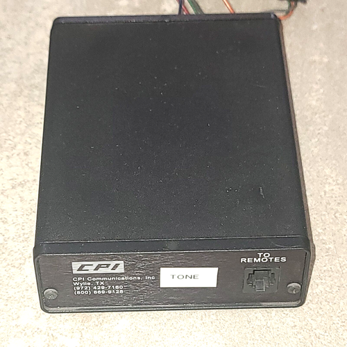 CPI Communications DTP1-C DC Termination Panel UNTESTED #4 / FINAL ...