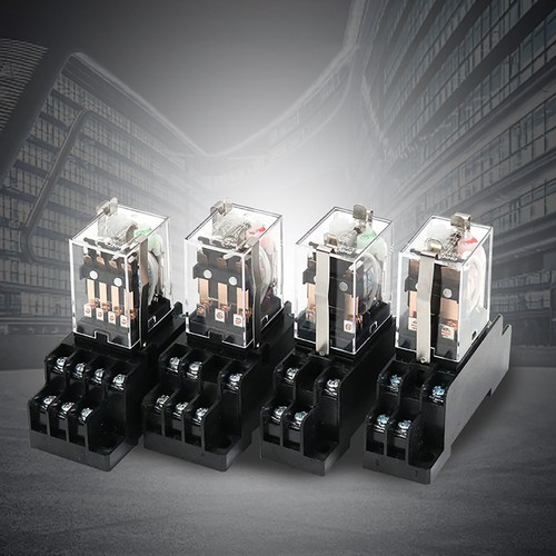 Electromagnetic Relay Set 12VDC 24VDC 36VAC 110VAC 220AC 24VAC Coil ...