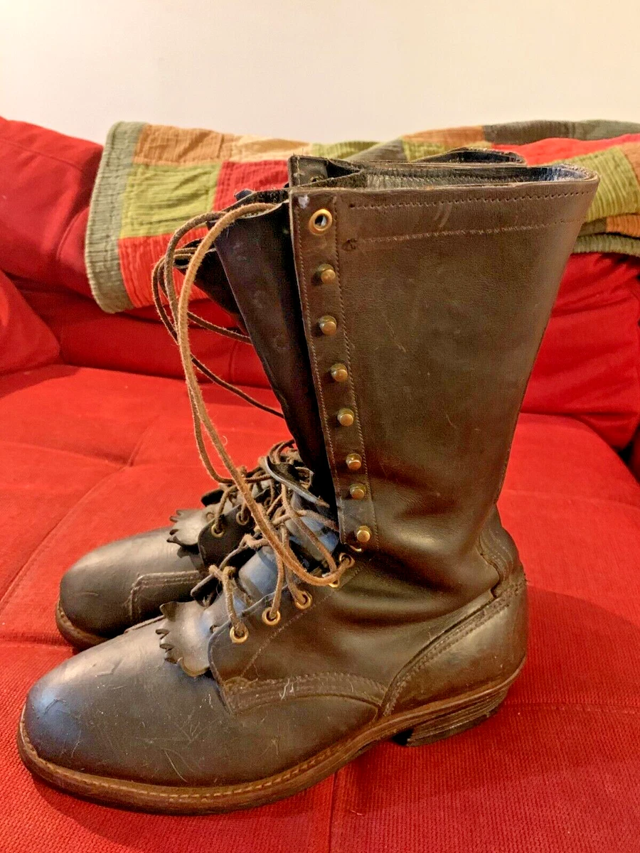 Brown Lineman Boots