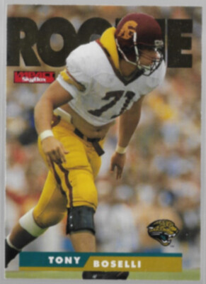 TONY BOSELLI 1995 Skybox Impact Rookie #170. SO CAL / JAGS | eBay