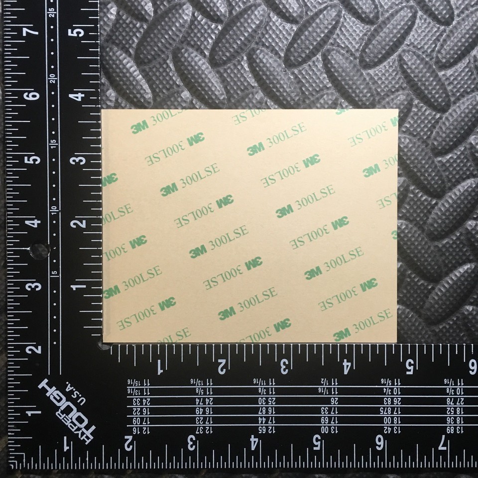 PICK-A-SIZE 3M 300LSE .1MM THIN DOUBLE SIDED ADHESIVE SHEET LOW PRICES ...