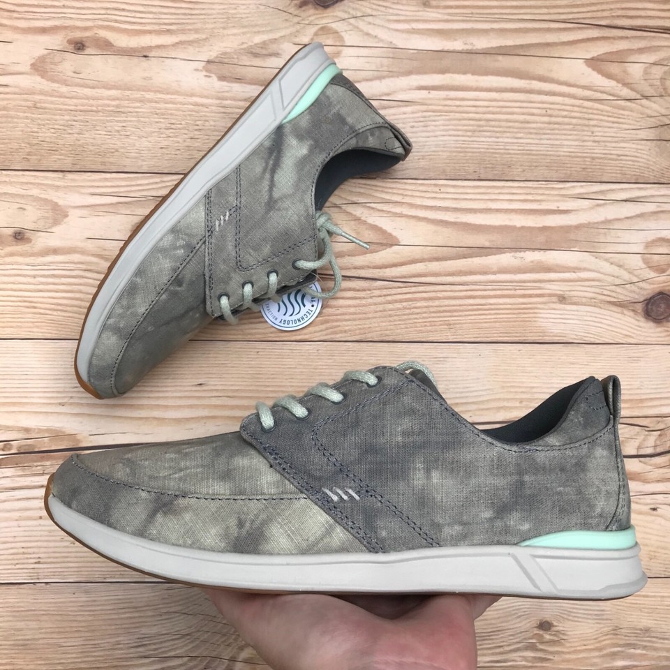 *New* Reef Rover Low TX Shoes Women’s Size 8.5 Grey Camo RF008326 | eBay
