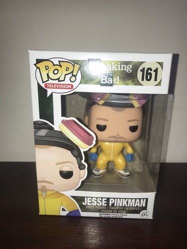 Breaking Bad - Jesse Pinkman Yellow Hazmat Suit #161 Funko Pop! Vinyl ...