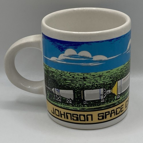 Vintage NASA Mug Johnson Space Center Houston Texas USA Rocket Small ...