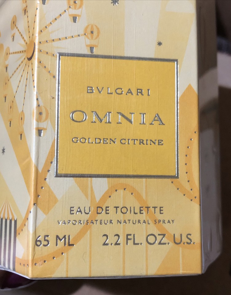 Bvlgari Omnia Golden Citrine Limited Edition Omnialandia EDT 2.2 oz ...