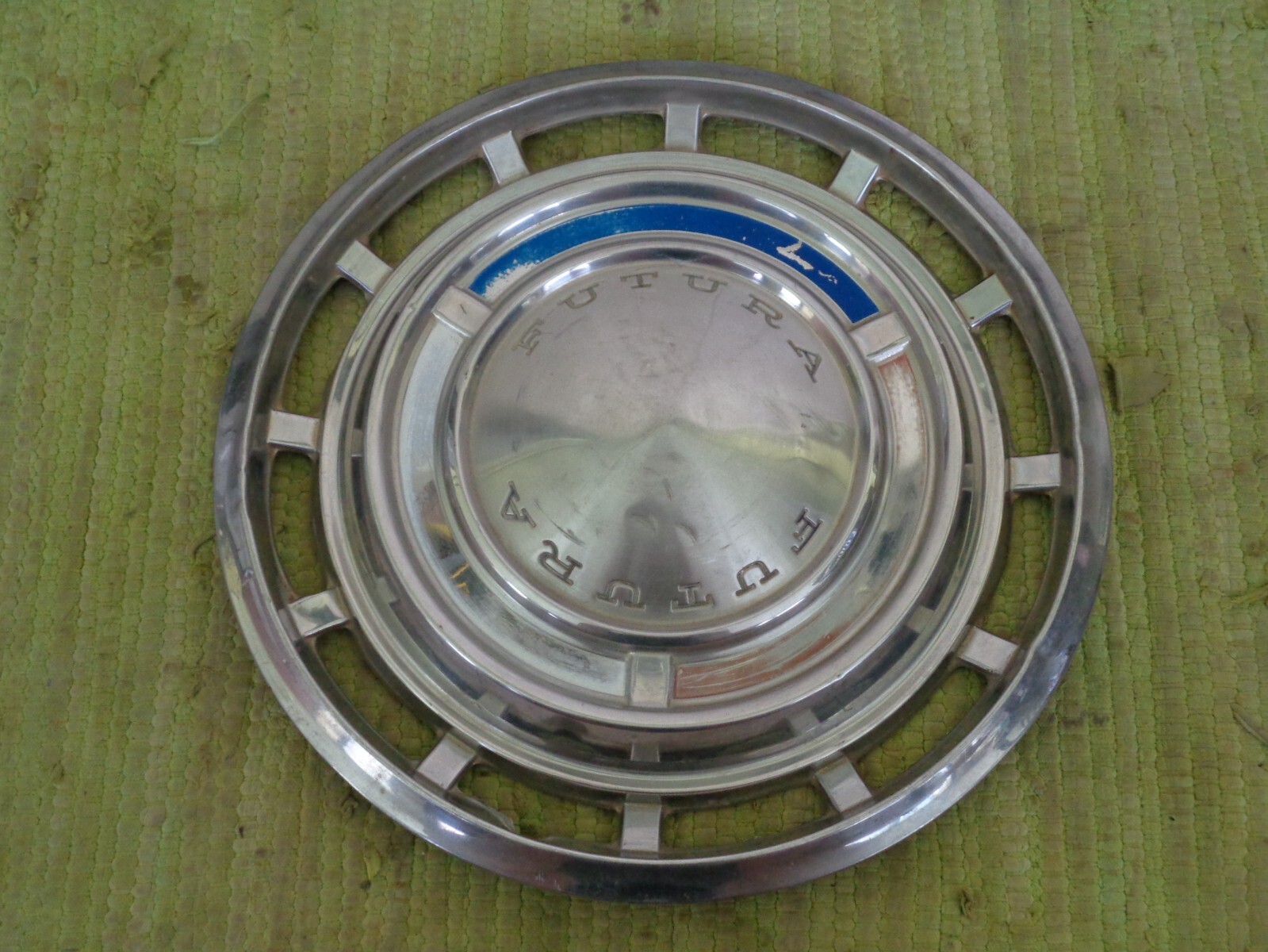 62 63 Ford Falcon Furura Hub Caps 13" Set of 4 Wheel Covers Hubcaps ...