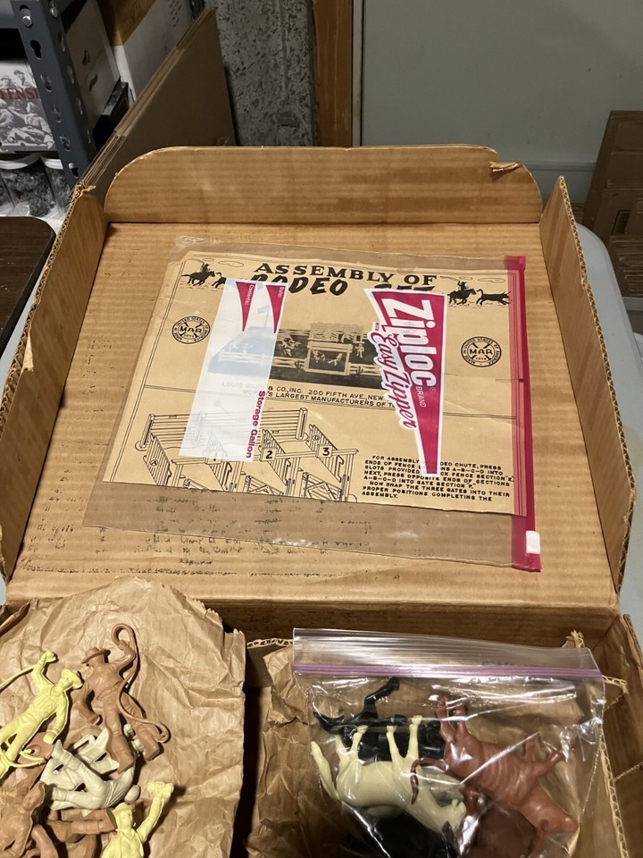 Marx Playsets Roy Rogers Rodeo Set | eBay