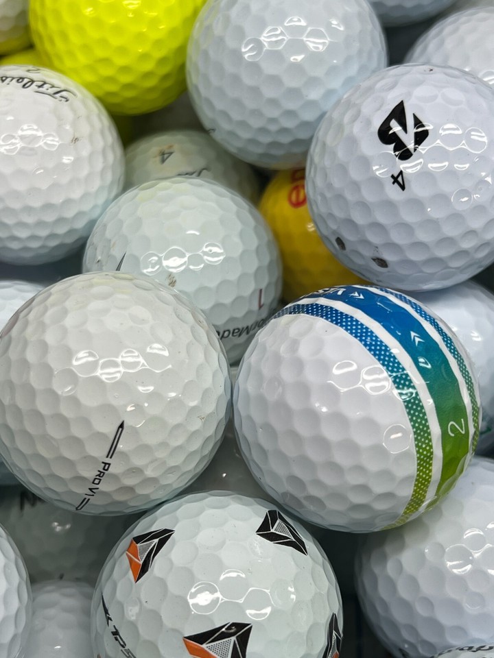 100 Assorted Golf Balls Pro V1, Titleist, Callaway, TopFlite, etc AAAA ...