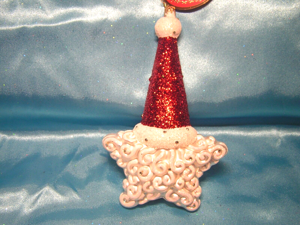 Christopher Radko Christmas Ornament "Santa's Star Power" - NEW w/tags ...