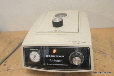 Centrifuges - Airfuge Air-Driven Ultracentrifuge