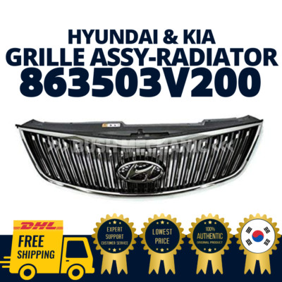 GENUINE OEM Hyundai Kia Grille Assy Radiator Azera 863503V200 | eBay