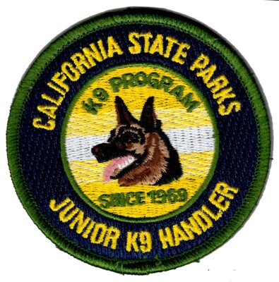 California State Parks - K9 Junior Handler Ranger patch | eBay