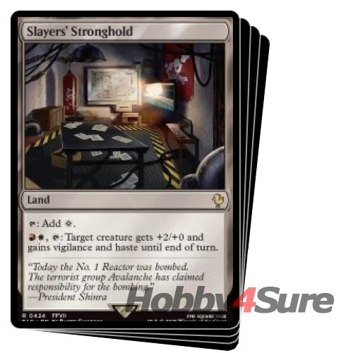 Slayers' Stronghold X4 M/NM Magic: The Gathering MTG Final Fantasy ...