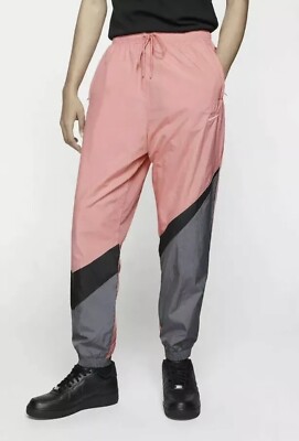 Nike Sportswear Big Swoosh Logo Wind Pants AR9894-668 PINK GAZE Sz M | eBay