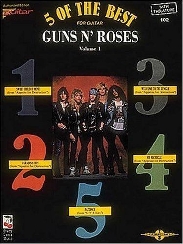 Guns n' Roses - 5 of the Best by Guns N' Roses (1990, Trade Paperback ...