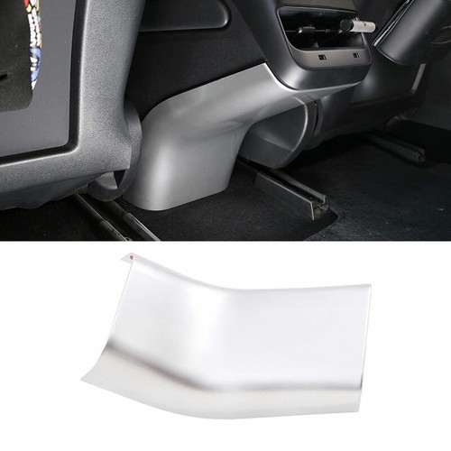 Silver ABS Rear Air Outlet Vent Panel Cover Trim Fit For Tesla Model 3 ...