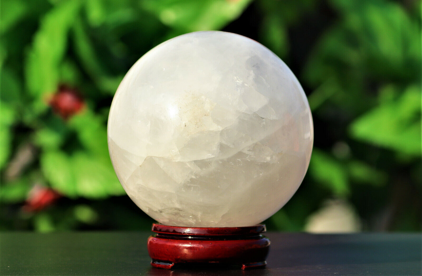 105MM White Snow Quartz Crystal Healing Metaphysical Chakra Balancing ...