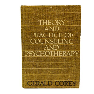 Theory And Practice Of Counseling And Psychotherapy 1977 Gerald Corey ...